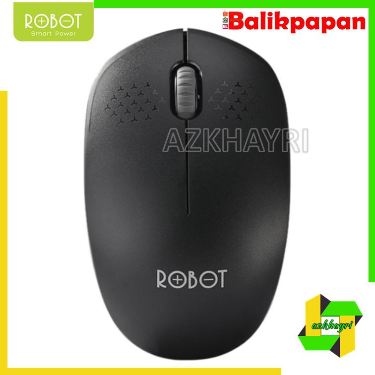 Jual Mouse Wireless ROBOT Optical Optik Original Ori USB 2.4G - M210 ...