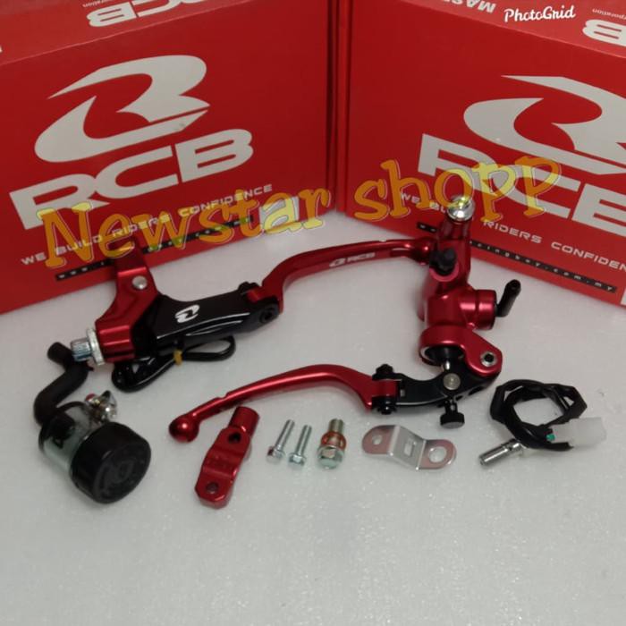 Jual Master rem Rcb radial S1 14mm dan handle kopling rcb S1 R15 Vixion GSX | Shopee Indonesia