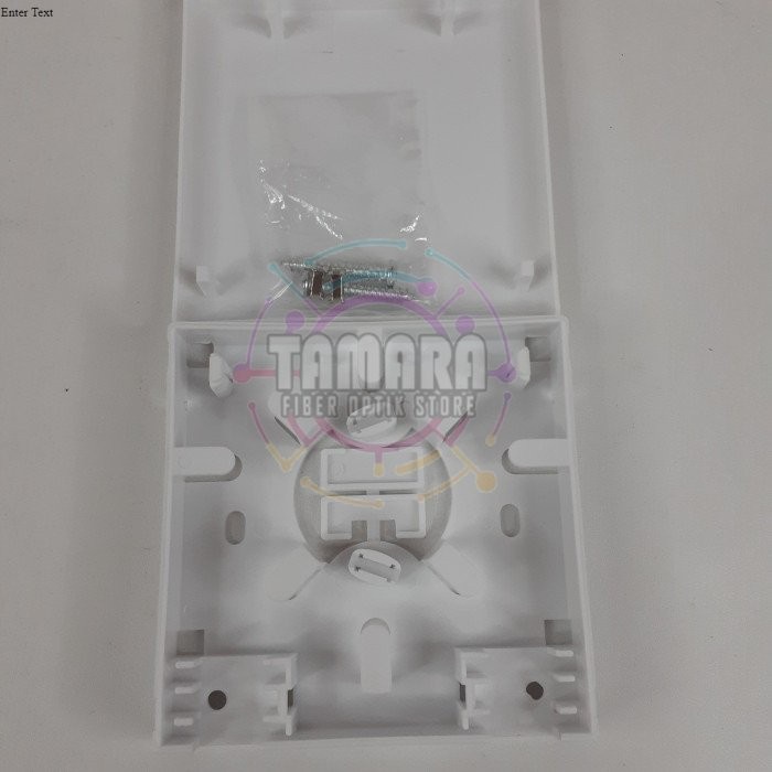 Jual Roset 2 core fiber optik roset 2c kosong dan lengkap adaptor f fo ...