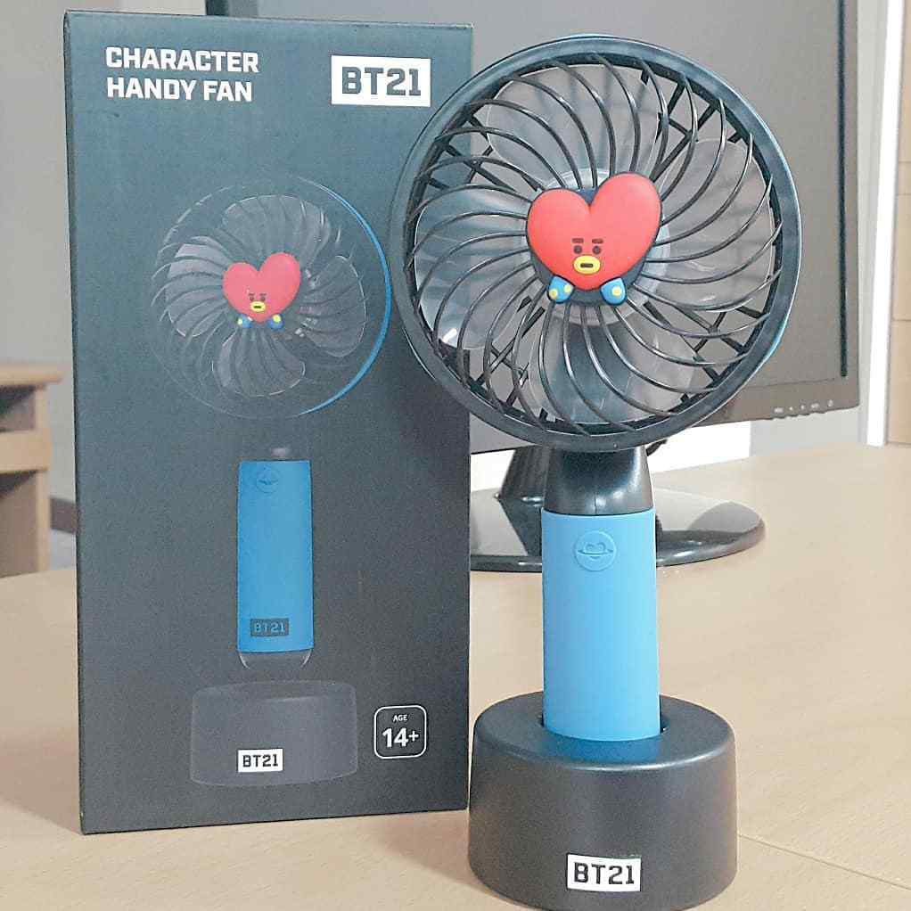 Jual BT21 Character Hand Fan | Shopee Indonesia