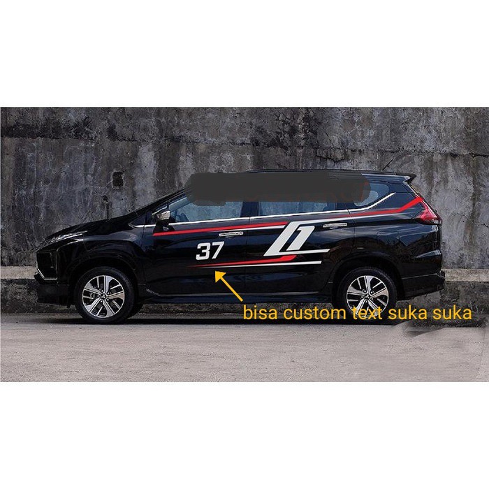 Jual stiker mobil Honda Cutting Mobilio stiker Toyota Innova Avanza ...