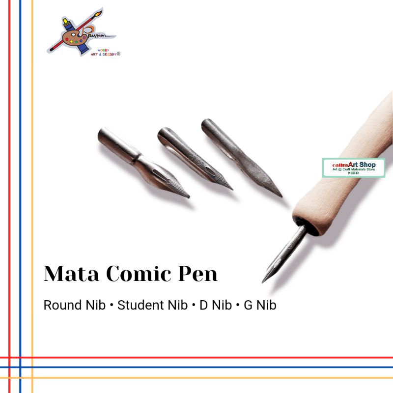 Jual Mata Comic Pen 1 set isi 4pcs | Shopee Indonesia
