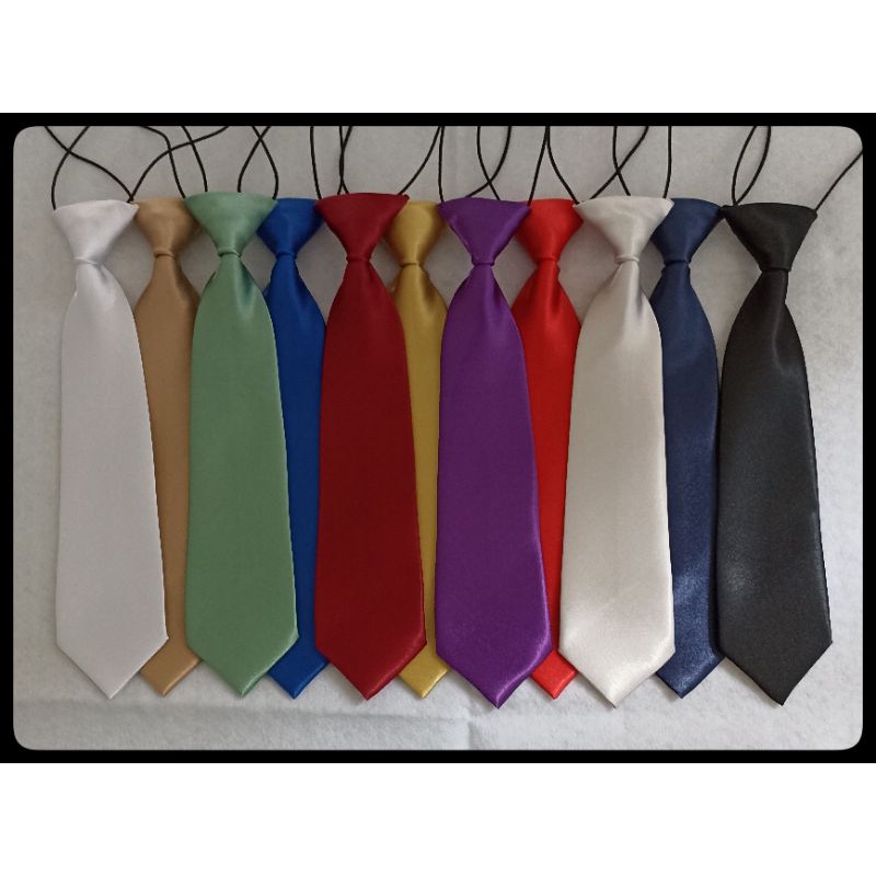 Jual Dasi Panjang Anak Polos Hitam Gold Gold Muda Navy Merah Murah ...