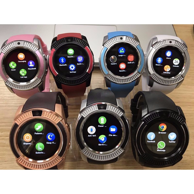 Jual Smartwatch Layar Full Touch Screen dengan Fungsi Monitor Detak ...