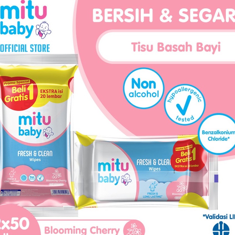 Jual PASEO TISSUE BASAH 50'S Beli 1 gratis 1/cusson tisu basah isi 50 ...