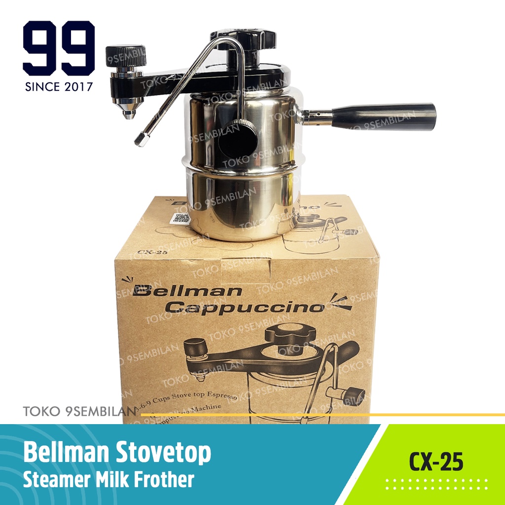 Jual Bellman Cappuccino CX-25 Espresso Coffee Maker & Steamer Foamer ...