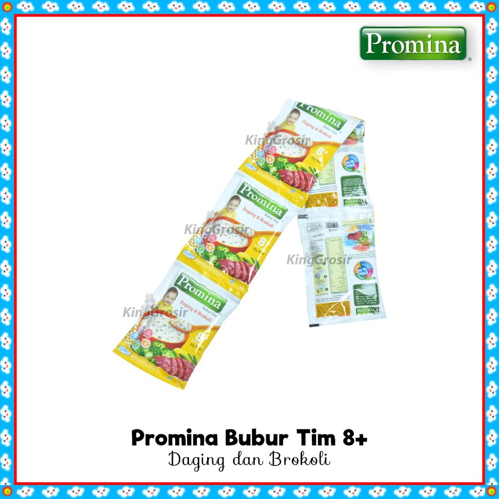 Jual Promina Bubur Tim 8+ Kemasan Renceng 5 pc @ 25 g / Bubur Bayi ...
