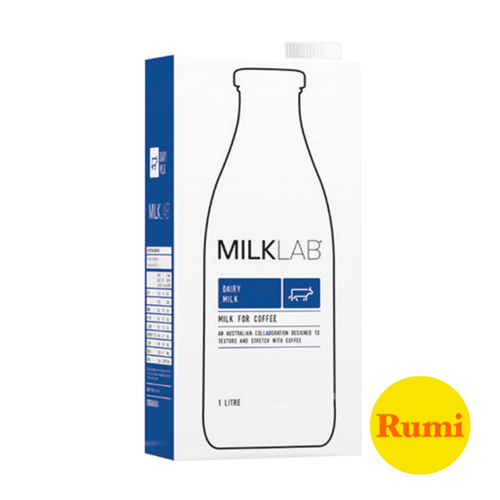 Jual MILKLAB Dairy Milk Susu Milk Lab UHT Australia for Coffee Kopi 1L ...