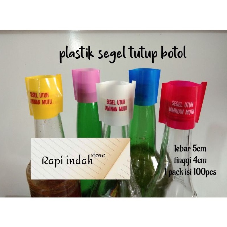 Jual plastik segel tutup botol lebar 5cm | Shopee Indonesia