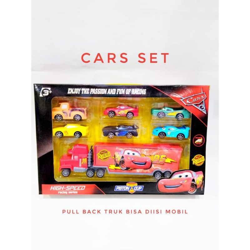 Jual Mainan Mobil Cars Set Mainan Truk Kontainer | Shopee Indonesia