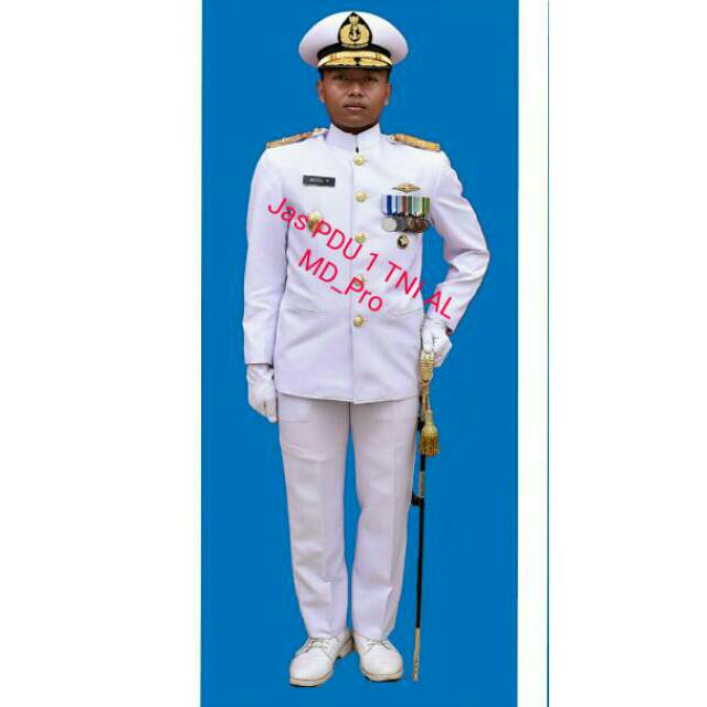 Jual Seragam Jas PDU 1 TNI AL RI ( Angkatan Laut ) 1 Stel Murah ...
