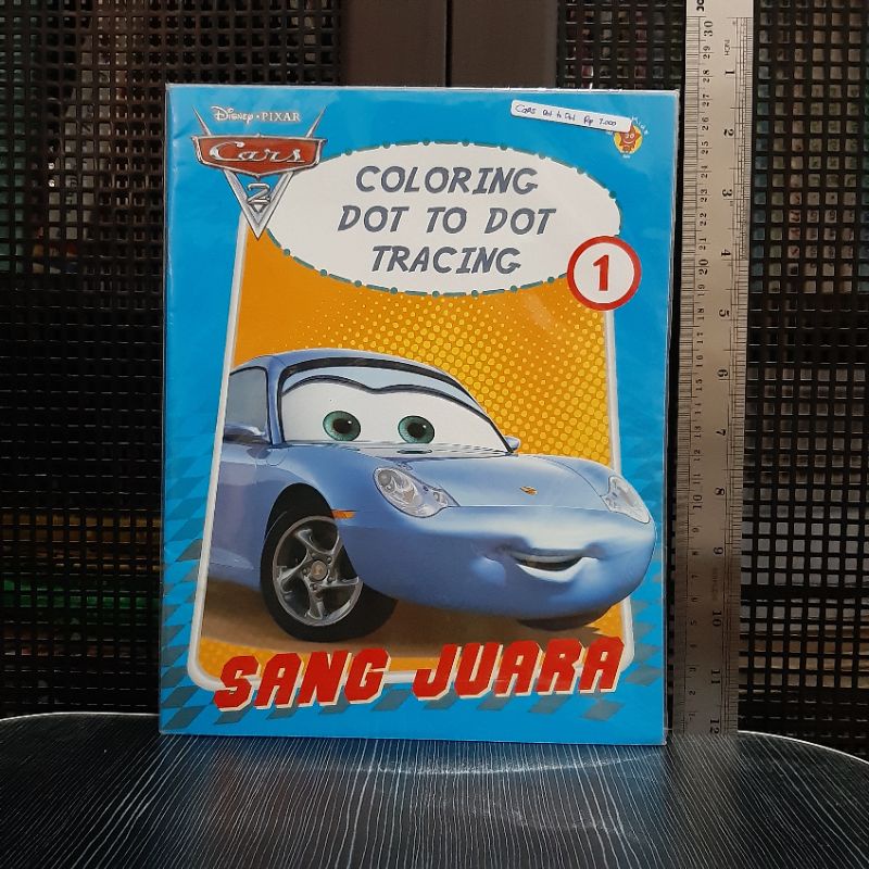 Jual Buku Aktivitas Anak PAUD TK Disney Cars Dot to Dot Vol 1 | Shopee ...
