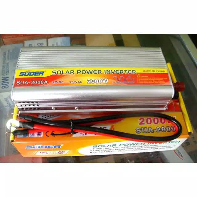 Jual Power inverter dc to ac 2000 watt perubah dc 12v ke ac pln ...
