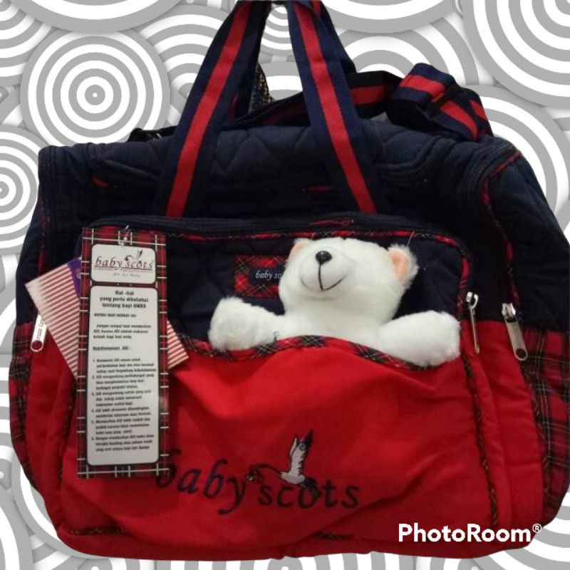 Jual BAbY SCOTS DIAPERS BAG | Shopee Indonesia