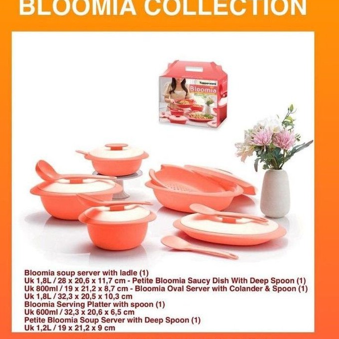 Jual Bloomia coll REG Tupperware / Wadah Saji | Shopee Indonesia