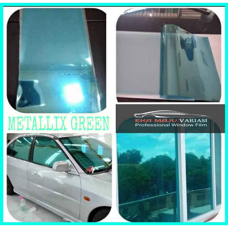 Jual TERBARU!!! Kaca Film Mobil Warna Metallix Green Merk Sun Mars Kaca ...