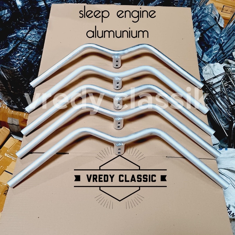 Jual stank sleep engine alumunium silver tebal ringan stank drag motor ...