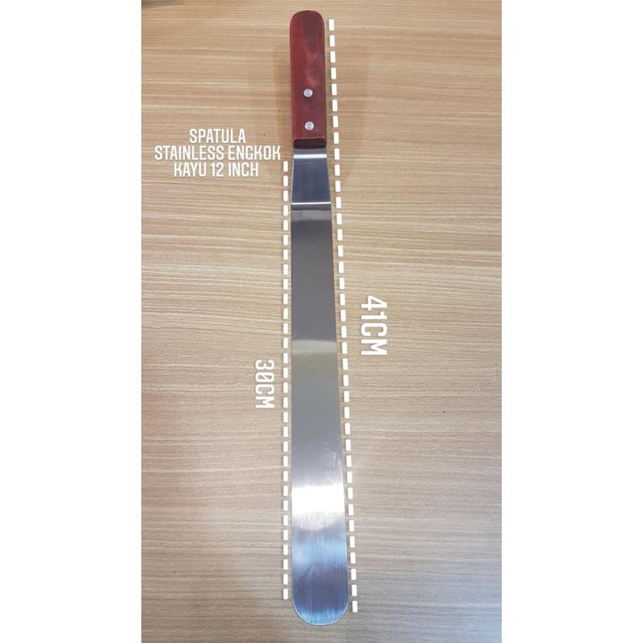 Jual Spatula Stainless Bengkok GG Kayu | Shopee Indonesia