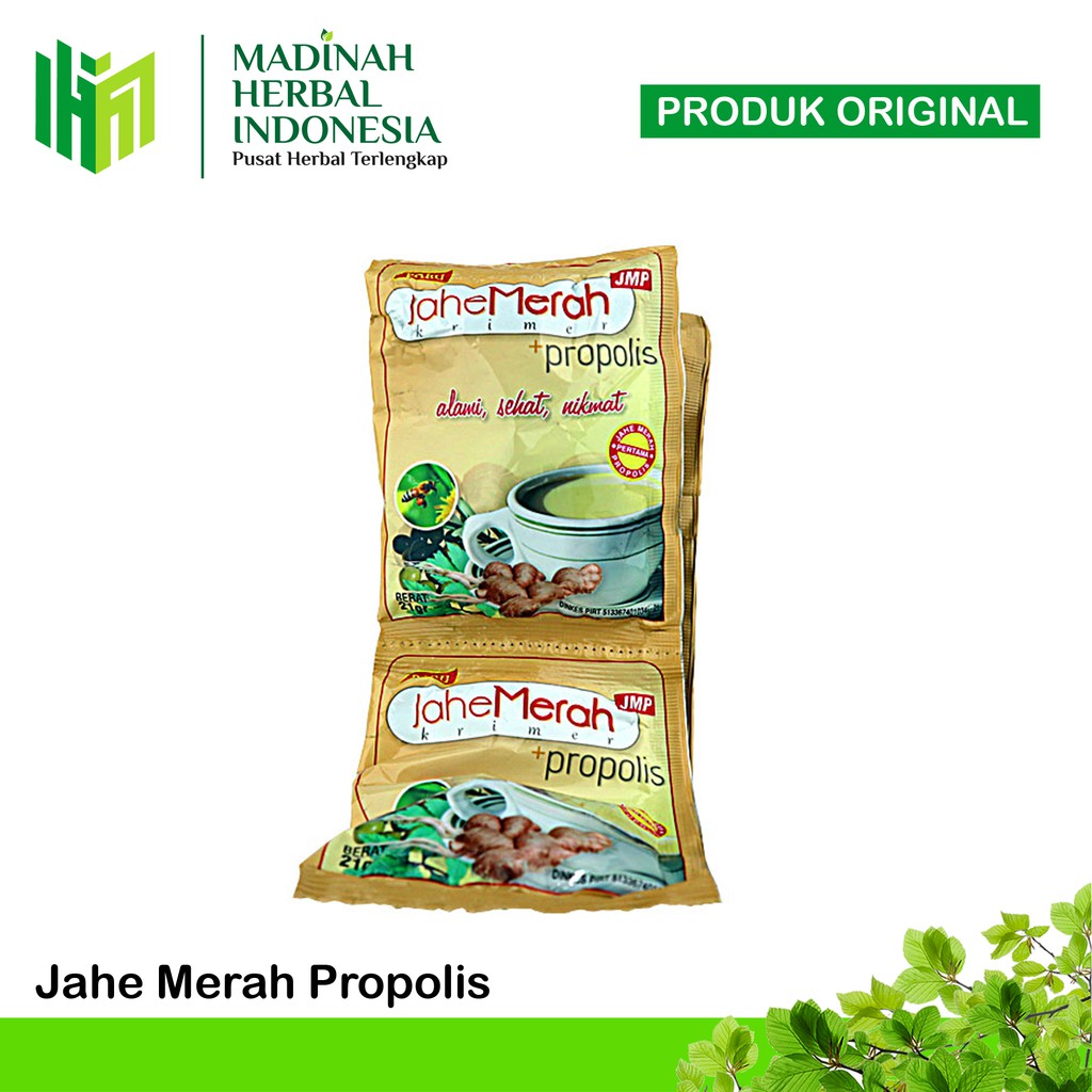 Jual Jahe Merah Propolis 1 Renceng (10 pcs) | Shopee Indonesia
