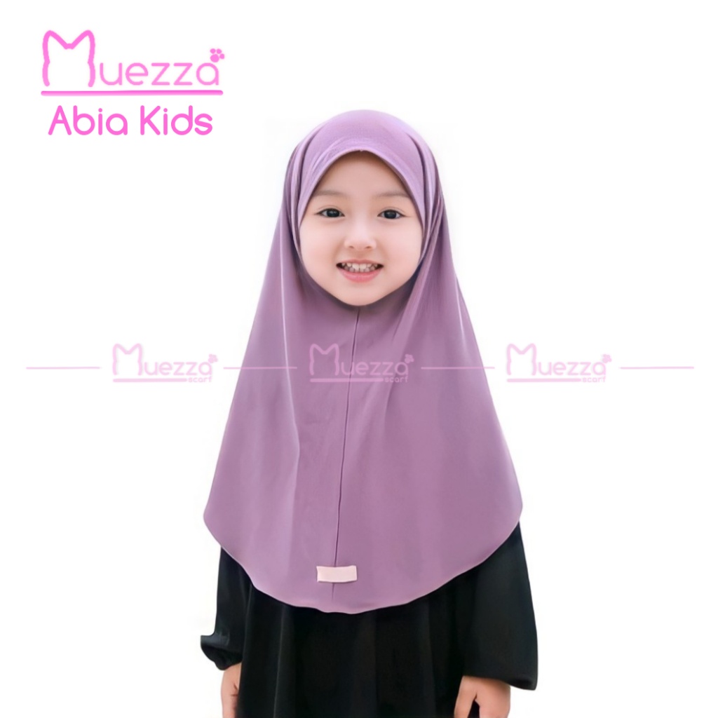 Jual Hijab Muezza Kids - Jilbab Instan Bergo Anak Malaysia Abia Jersey ...