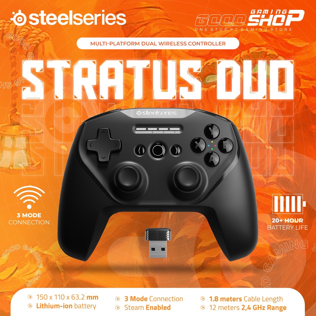 Jual Steelseries Stratus Duo for Windows , Android , PC - Gamepad ...