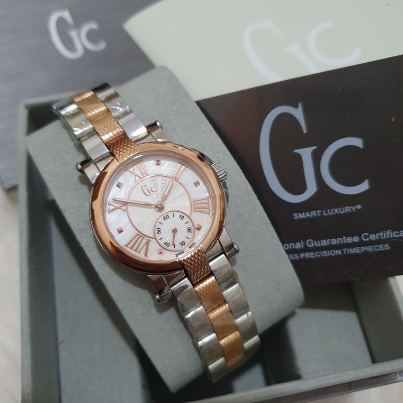 Jual Jam Gc Guess Collection Gc X50003L1S / 06 ladies fullset | GC ...
