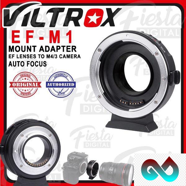 Jual Viltrox EF-M1 Lensa Mount Adapter for Canon EF/EFS Lens to M4/3 Camera | Shopee Indonesia
