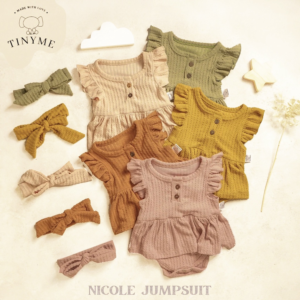Jual (free bandana) 0-12bln JUMPER RUFFLE BASIC BAYI | JUMPSUIT ROMPER ... Jual (free bandana) 0-12bln JUMPER RUFFLE BASIC BAYI | JUMPSUIT ROMPER ...