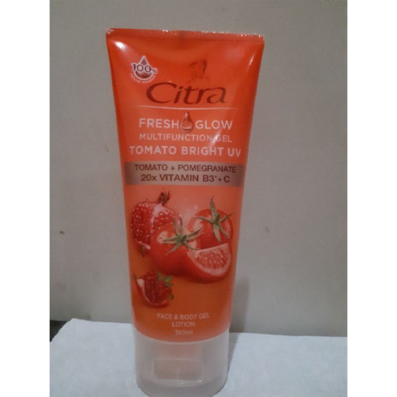 Jual citra fresh glow tomato bright UV 180ml | Shopee Indonesia