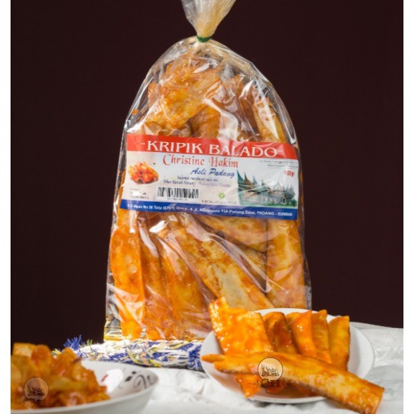Jual [HALAL] Keripik Singkong Christine Hakim Asli Padang 500gr ...