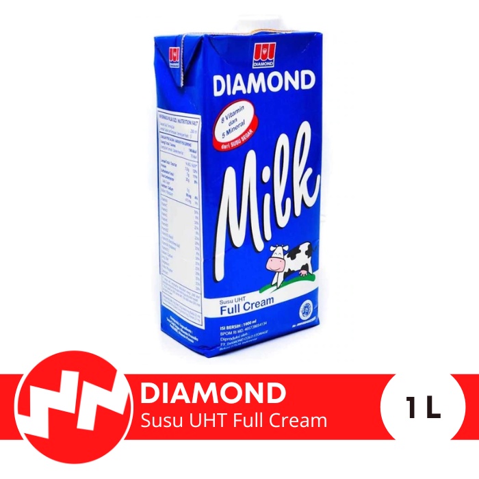 Jual Diamond Susu UHT Full Cream 1 L | Shopee Indonesia
