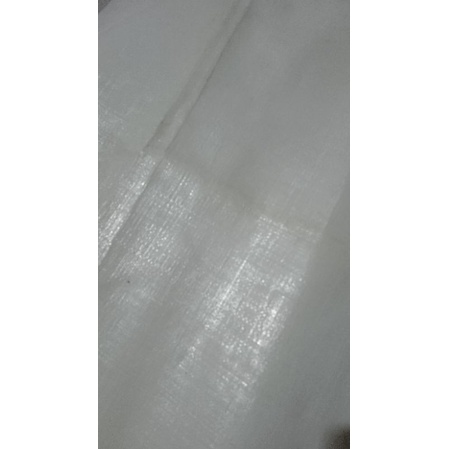 Jual Terpal plastik putih putih A12 tebal ukuran 1x12meter | Shopee ...