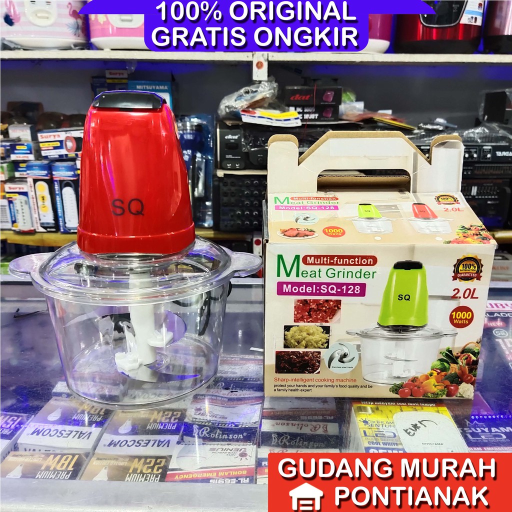 Jual Blender Chopper UKURAN BESAR JUMBO 2 L ( 2 liter ) Kapsul meat ...