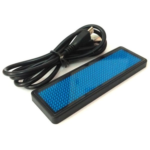 Jual Led Name Badge Portable Murah dan Bagus Warna Biru | Shopee Indonesia