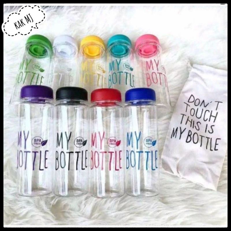 Jual TGB Botol Minum My Bottle / Infused Water Bottle Free Sarung ...