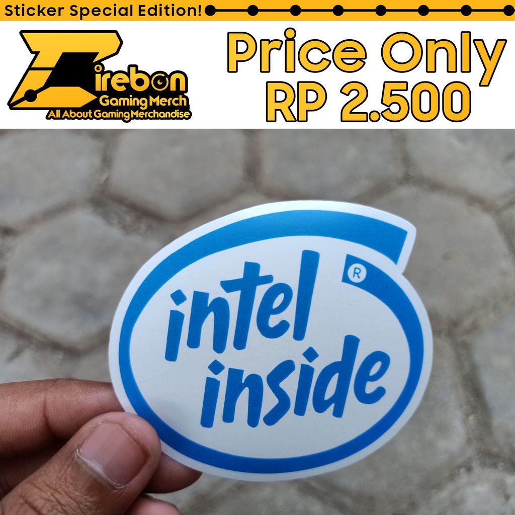 Jual Sticker Stiker Intel Inside | Shopee Indonesia