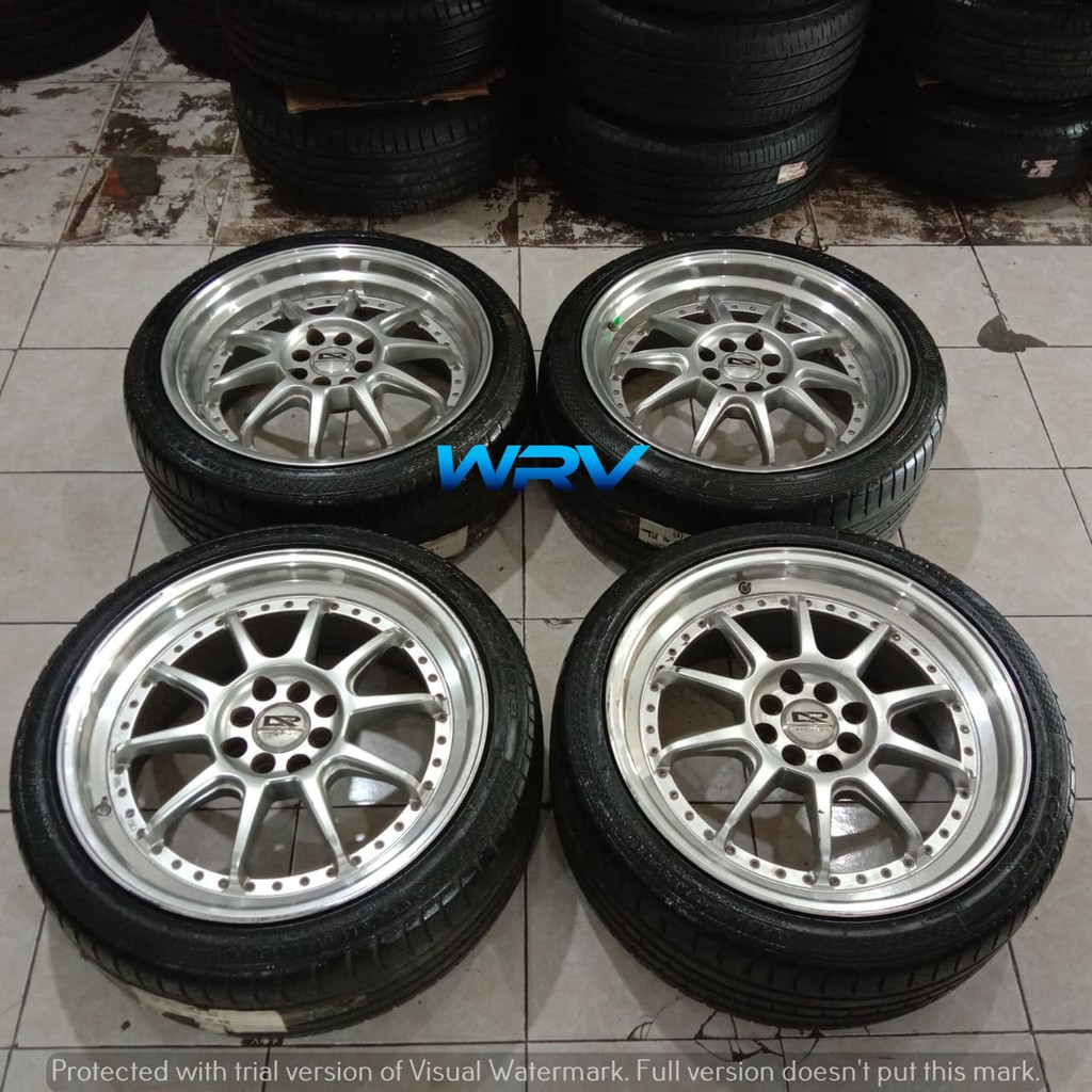 Jual velg seken bekas ring 18x8 pcd 4x100 4x114 seken plus ban | Shopee ...