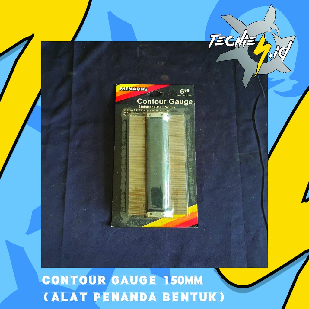 Jual Contour Gauge 150mm (Alat Penanda Bentuk) | Shopee Indonesia