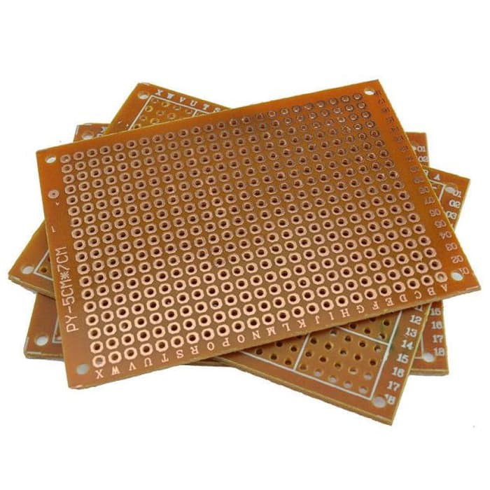 Jual PCB Lubang IC PCB Bolong Single Side Prototype PCB Bread board ...