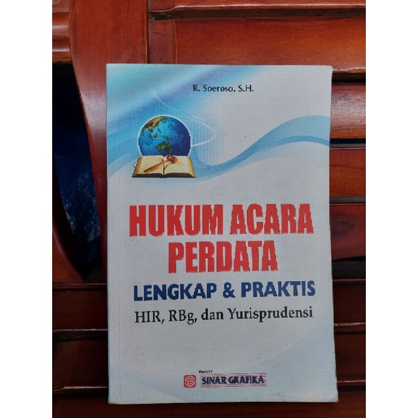 Jual HUKUM ACARA PERDATA LENGKAP & PRAKTIS ,HIR,RBG ,DAN YURISPRUDENSI ...
