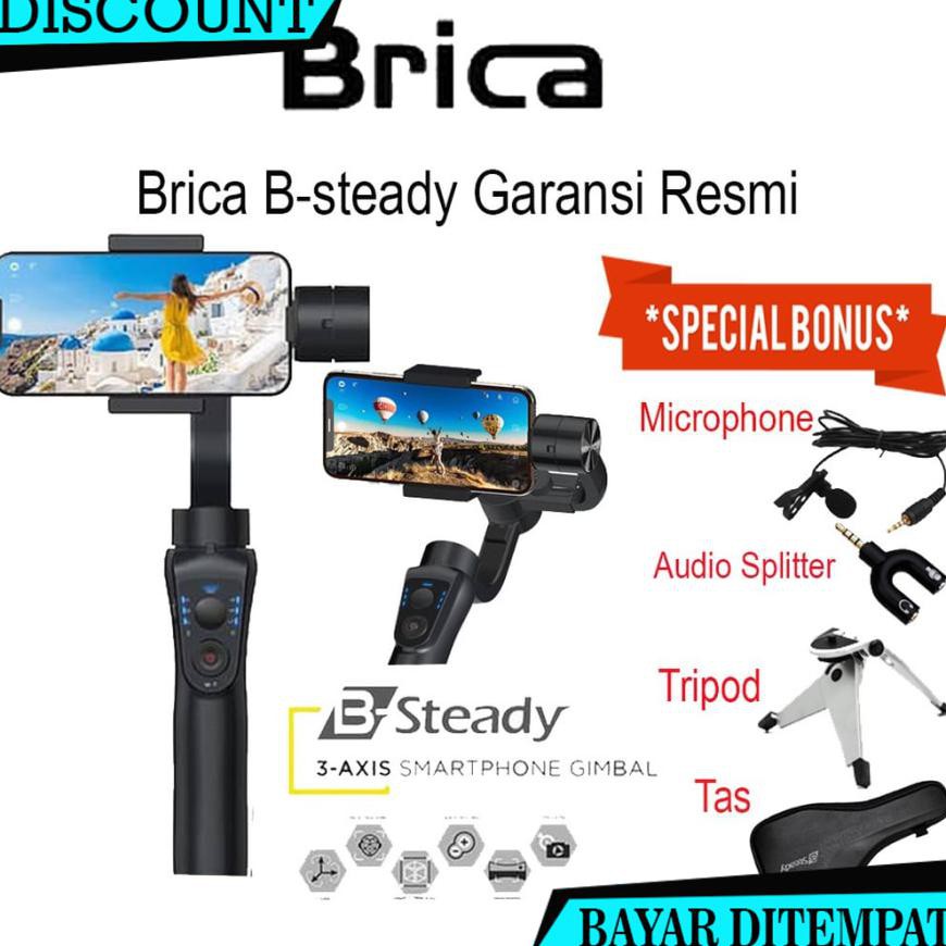 Jual (BAYAR DITEMPAT) BRICA B-STEADY 3-AXIS GIMBAL STABILIZER - BSTEADY ...