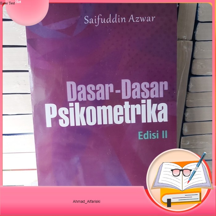 Jual DASAR DASAR PSIKOMETRI BY SAIFUDIN AZWAR | Shopee Indonesia