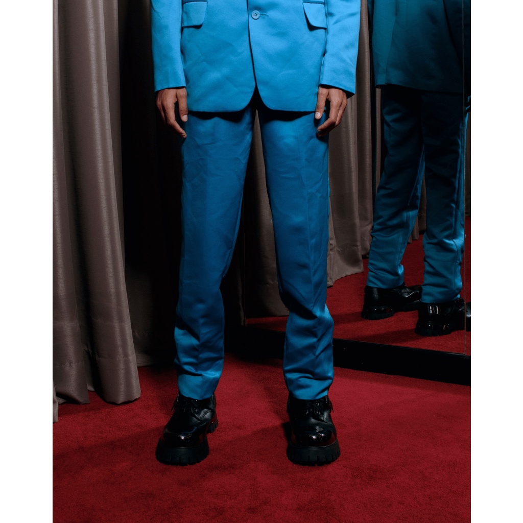 Jual SVH | Soobin Pant in Blue | Celana Panjang Pria | Celana Panjang ...