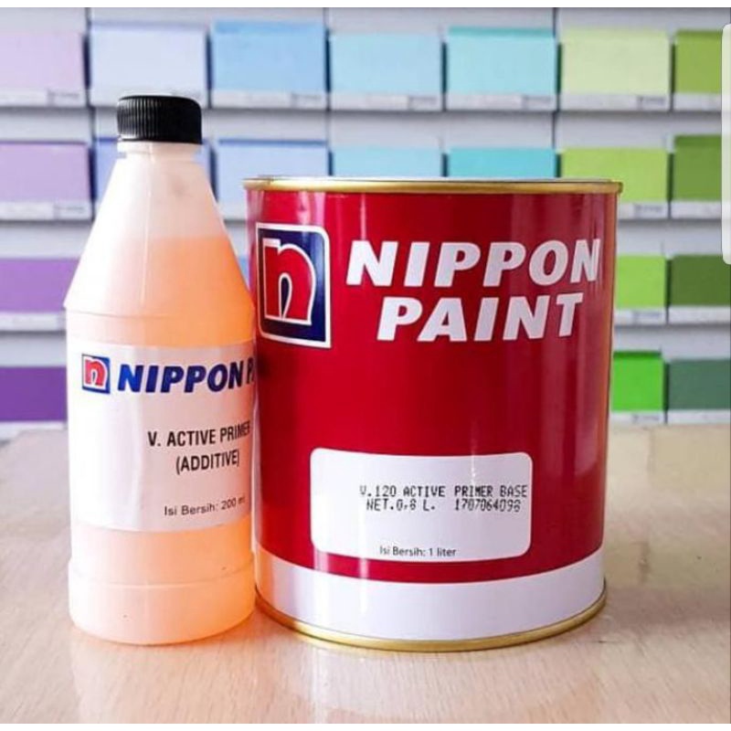 Jual NIPPON VINILEX 120 ACTIVE PRIMER (ETCHING PRIMER) 1 Liter | Shopee Indonesia