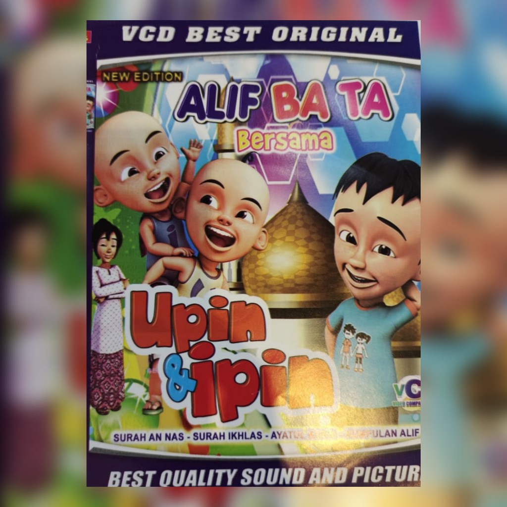 Jual KASET KARTUN ANAK UPIN & IPIN "ALIF BA TA" | Shopee Indonesia