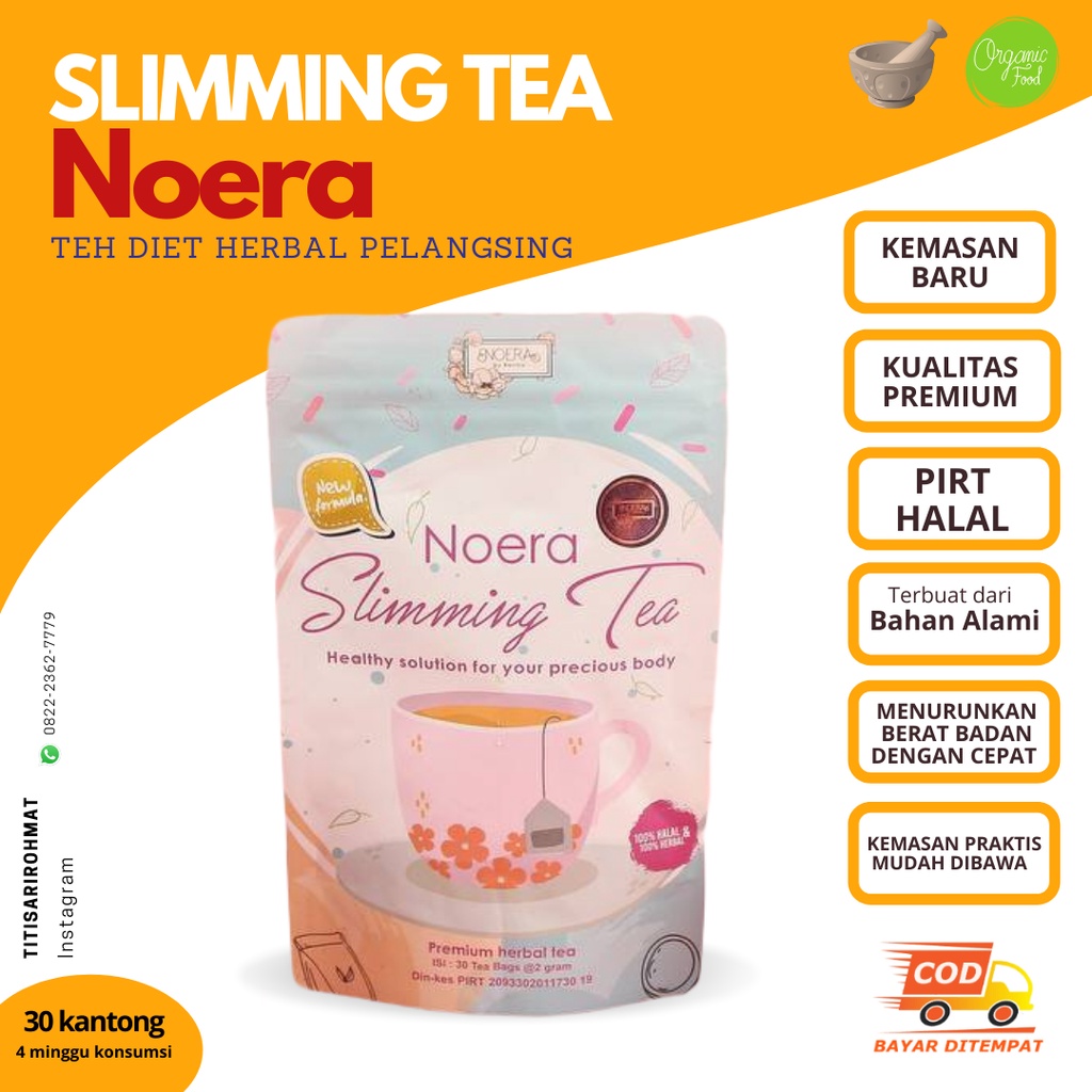 Jual Noera Slimming Tea - Teh Herbal Berkualitas Premium untuk ...