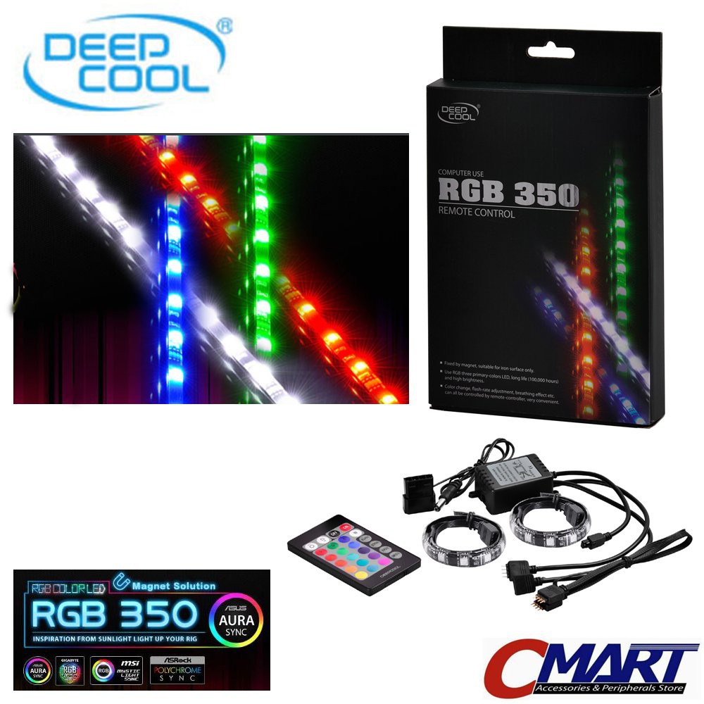 Jual DeepCool RGB Light 350 LED Strip Casing Komputer Case - DP-LED ...
