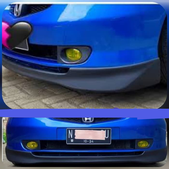 Jual Front lips bodykit add-on Honda Jazz GD3 fit dan Isdi | Shopee ...