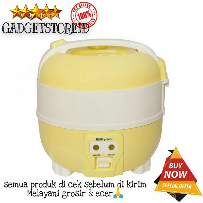Jual GG - Miyako Mcm610 rice cooker / magic com 1 liter 3in 1 bonus ...