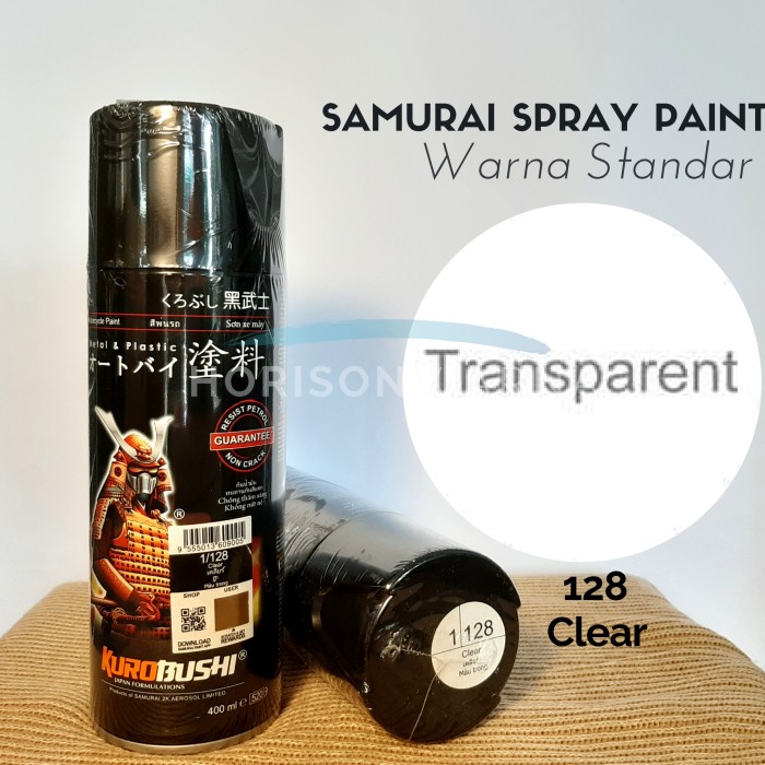 Jual Pilox Cat semprot SAMURAI PAINT - Clear 128 | Shopee Indonesia
